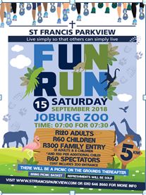 Reminder: FUN RUN/WALK THIS SATURDAY – St Francis of Assisi Parkview